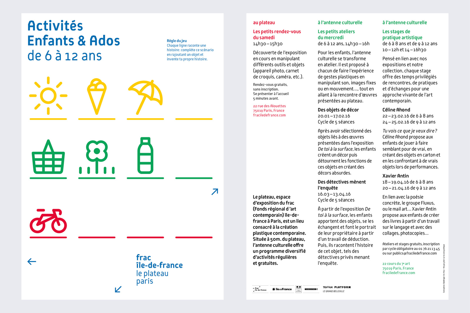 baldinger•vu-huu | Série de flyers dépliants